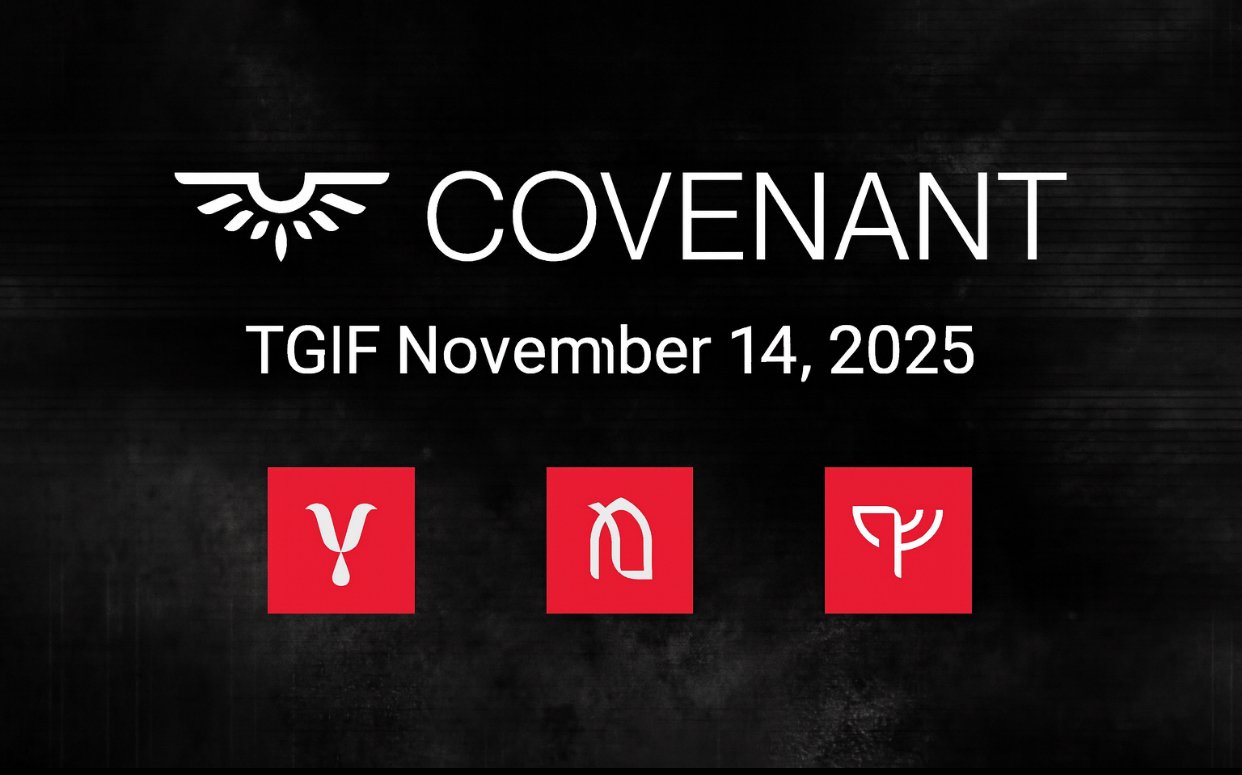 Covenant Labs Hosts TGIF Community Call to Reset Priorities and ...
